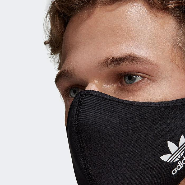 adidas アディダス マスク フェイス カバー 3枚セット ( Face Covers 3-Pack スポーツマスク 洗える 立体型 3枚 ...