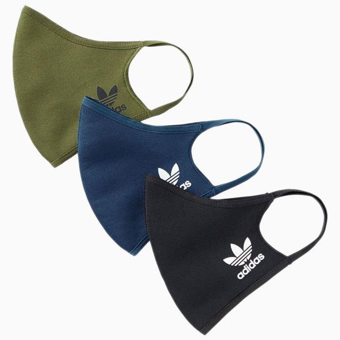 adidas アディダス マスク フェイス カバー 3枚セット ( Face Covers 3-Pack スポーツマスク 洗える 立体型 3枚 ...