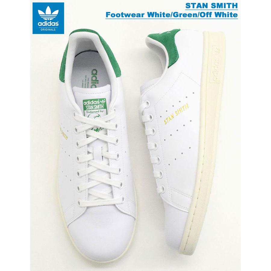 STAN SMITH アディダス スニーカー adidas レディース & メンズ スタンスミス Footwear White/Green ...