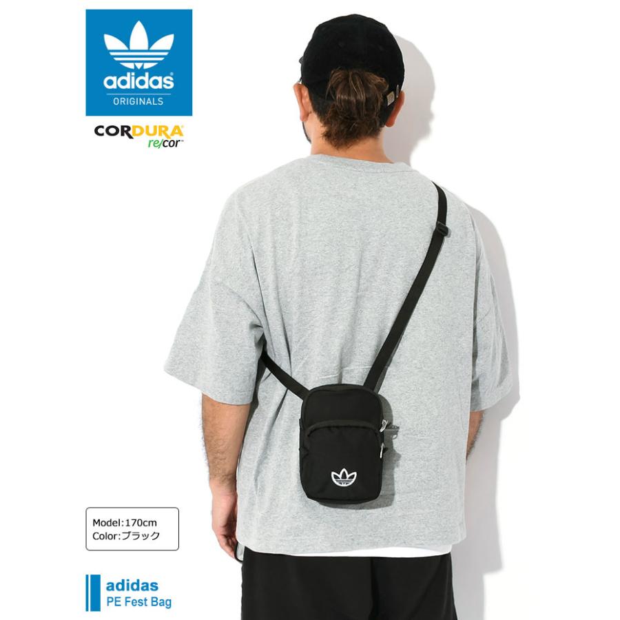 アディダス ショルダーバッグ adidas PE フェスト オリジナルス ( PE Fest Bag Originals ポーチ メンズ ...