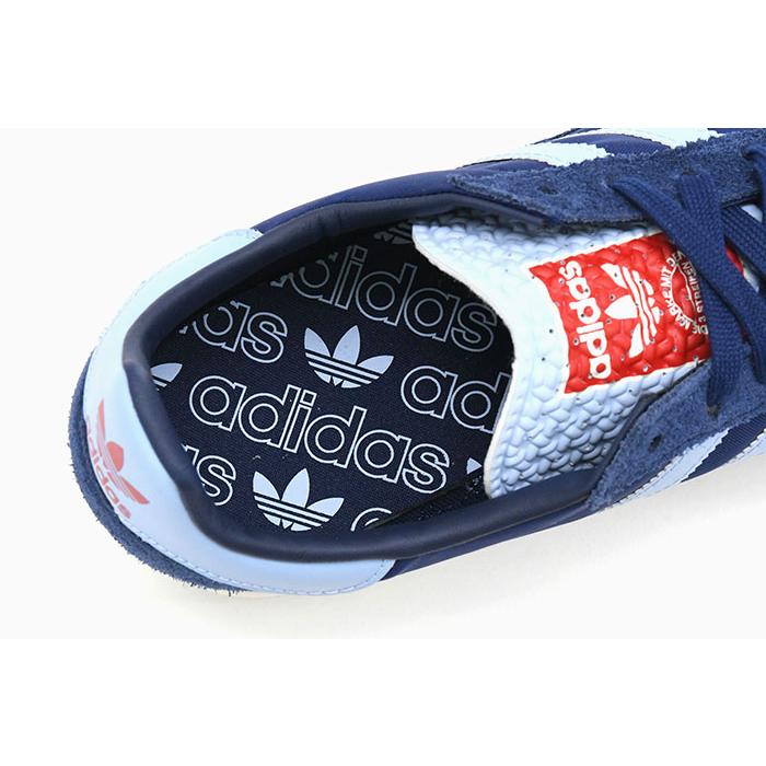 adidas Originals アディダス スニーカー メンズ 男性用 SL 72 RS Dark Blue/Clear Sky/Night ...