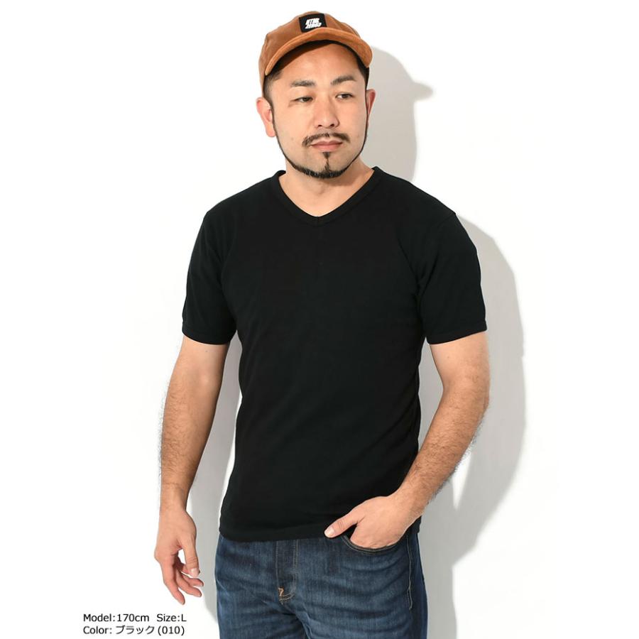 アビレックス Tシャツ 半袖 AVIREX メンズ デイリー リブ Vネック ( Daily Rib V Neck S/S Tee カットソー トップス 7834934008 6143501 ...