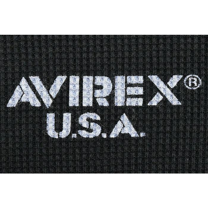 AVIREX アビレックス Tシャツ 半袖 メンズ ミニ ワッフル ( Mini Waffle S/S Tee T-SHIRTS カットソー トップス 男性用 7835134021 )[M便 ...