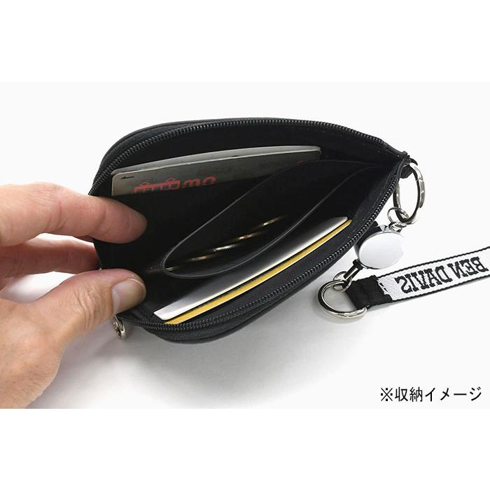 ベンデイビス 財布 BEN DAVIS ラージ ワイヤー リール ジップ ウォレット ホワイトレーベル(BDW-8292 Wire Reel Wallet WHITE LABEL 小銭入れ ...