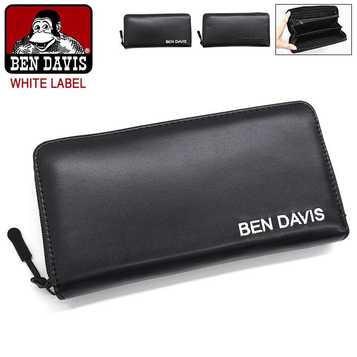 BEN DAVIS/WHITE LABEL ベンデイビス 財布 DAVIS メンズ スムース ロング ウォレット ホワイトレーベル ( BDW-8293 Smooth Long Wallet ...