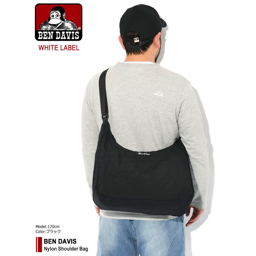 BEN DAVIS/WHITE LABEL ベンデイビス ショルダーバッグ DAVIS ナイロン ショルダー バッグ ホワイトレーベル ( BDW-8351 Nylon Shoulder ...
