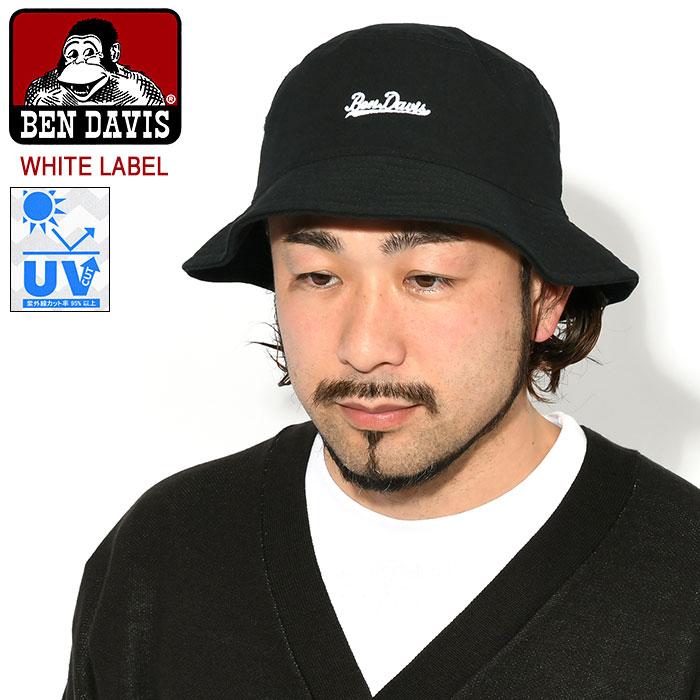 BEN DAVIS/WHITE LABEL ベンデイビス ハット DAVIS キャンバス UV ( BDW-8670 Canvas Hat WHITE UVカット 帽子 メンズ レディース ...