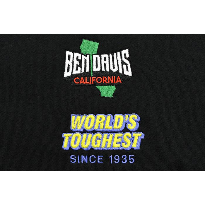 BEN DAVIS ベンデイビス トレーナー メンズ バリオス パッチ クルー スウェット ( C-2780055 Various Patch ...