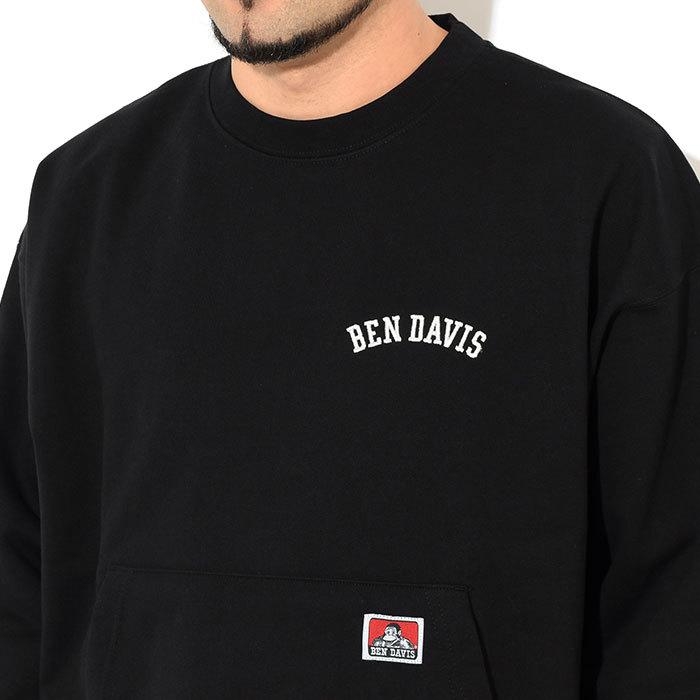 BEN DAVIS（ベンデイビス） トレーナー メンズ ベンズ ドルマン クルー スウェット ( I-1380029 Bens Dolman ...