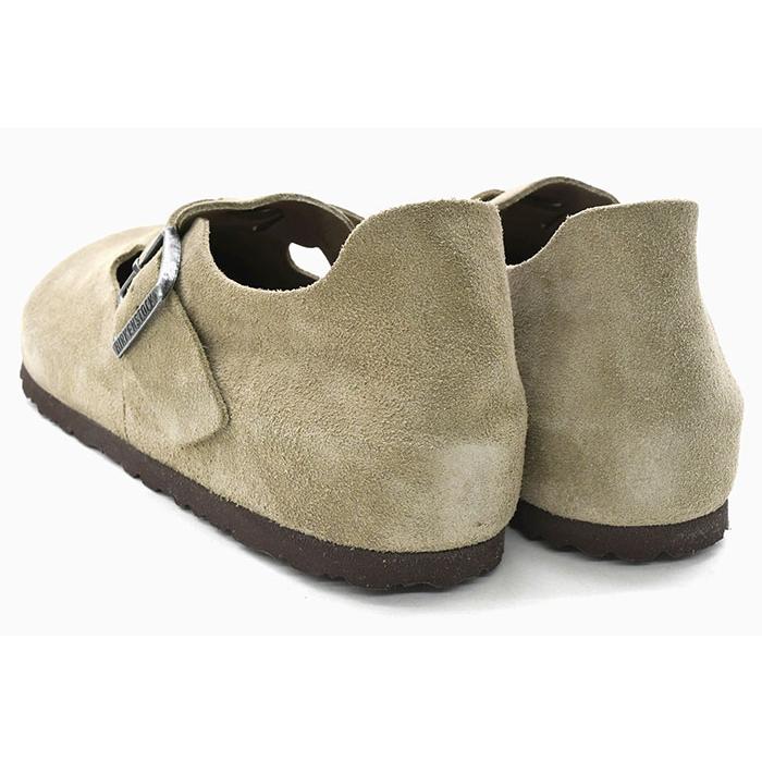 BIRKENSTOCK（ビルケンシュトック） シューズ メンズ 男性用 ロンドン スエード レザー Taupe レギュラー (LONDON ...