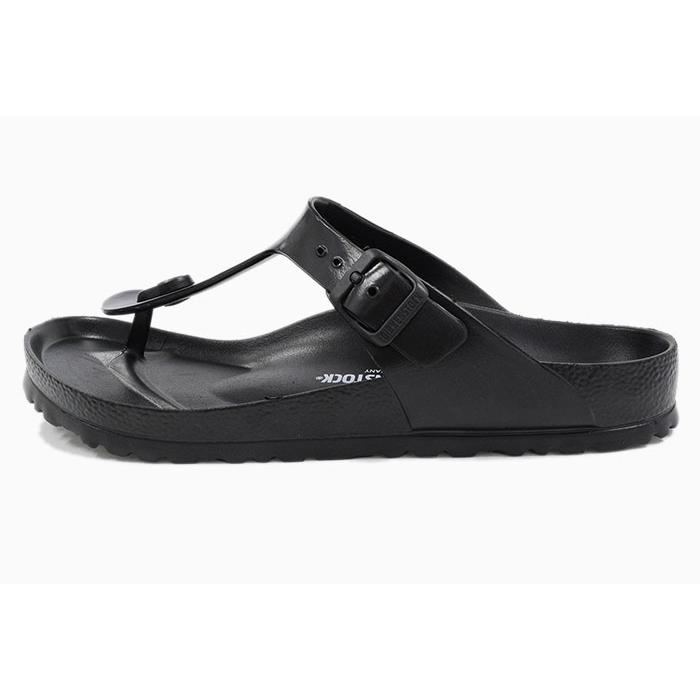 BIRKENSTOCK ビルケンシュトック サンダル メンズ 男性用 ギゼ EVA Black レギュラー ( GIZEH Regular ...
