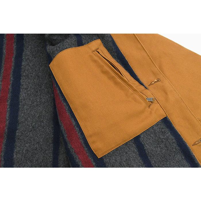 Carhartt カーハート ジャケット メンズ ルーズ フィット ファーム ダック ブランケット ラインド チョア ( Loose Fit Firm Duck Chore JKT ...