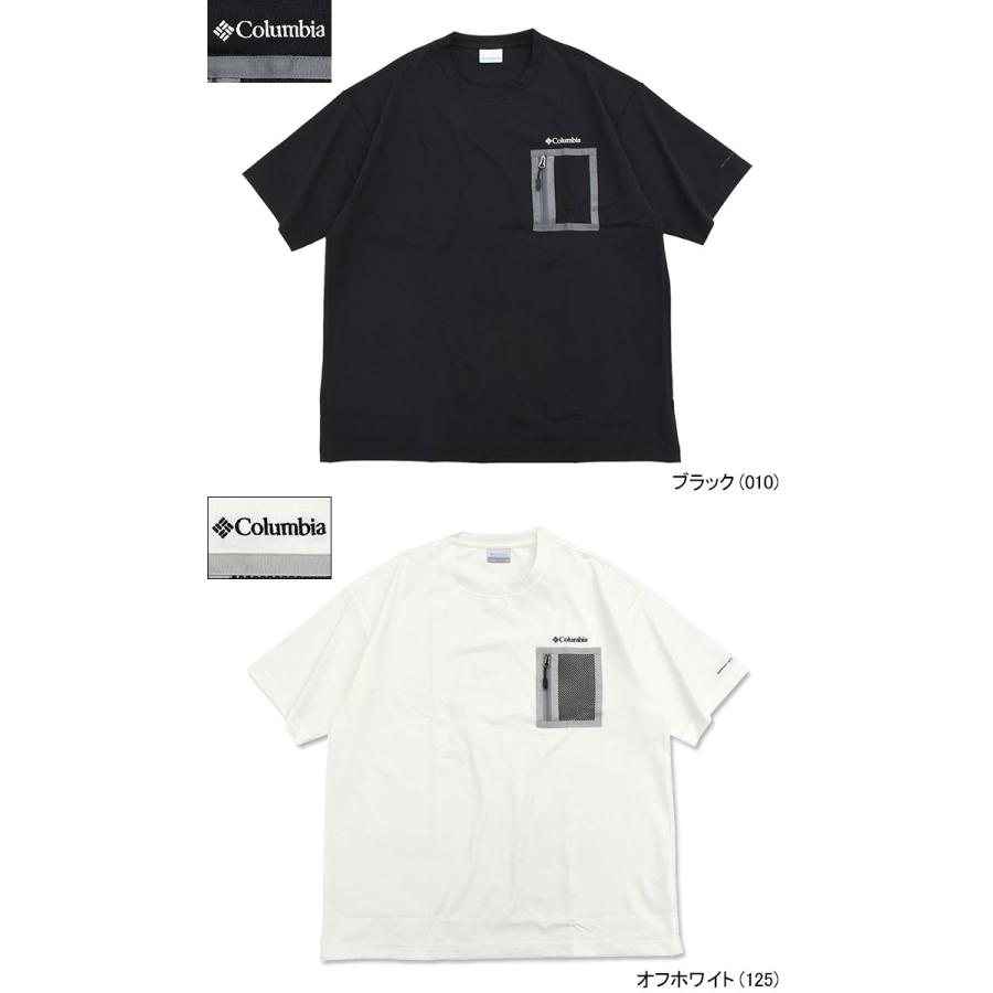 Columbia コロンビア Tシャツ 半袖 メンズ レイ リバー ポケット ( Rai River Pocket S/S Tee 水陸両用 ...