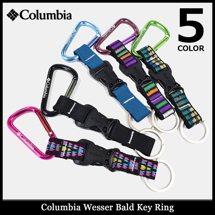 Columbia コロンビア カラビナ ウェッサー ボールド キーリング(Wesser Bald Key Ring アウトドア メンズ ...