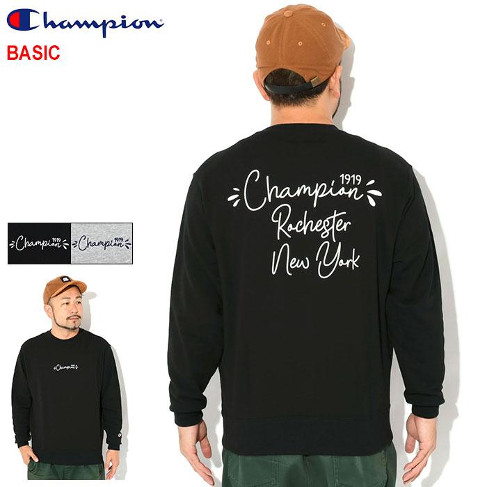 Champion（チャンピオン） トレーナー メンズ C3-C031 クルー スウェット ( C3-C031 Crew Sweat BASIC ベーシック 日本企画 トップス ) : ice ...
