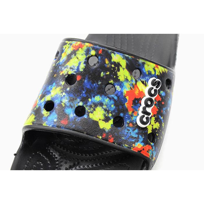 crocs クロックス サンダル メンズ 男性用 クラシック タイダイ グラフィック スライド ( CLASSIC CROCS TIE DYE ...