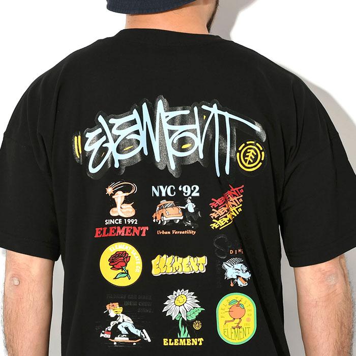 ELEMENT エレメント Tシャツ 半袖 メンズ アカンパニー ( Acompany S/S Tee ビッグシルエット オーバーサイズ カットソー BE021-251 )[M便 1/1 ...