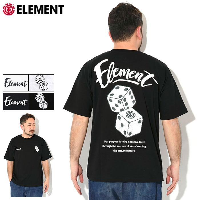 ELEMENT エレメント Tシャツ 半袖 メンズ ダイス ( Dice S/S Tee ビッグシルエット オーバーサイズ カットソー トップス BF021204 )[M便 1/1 ...