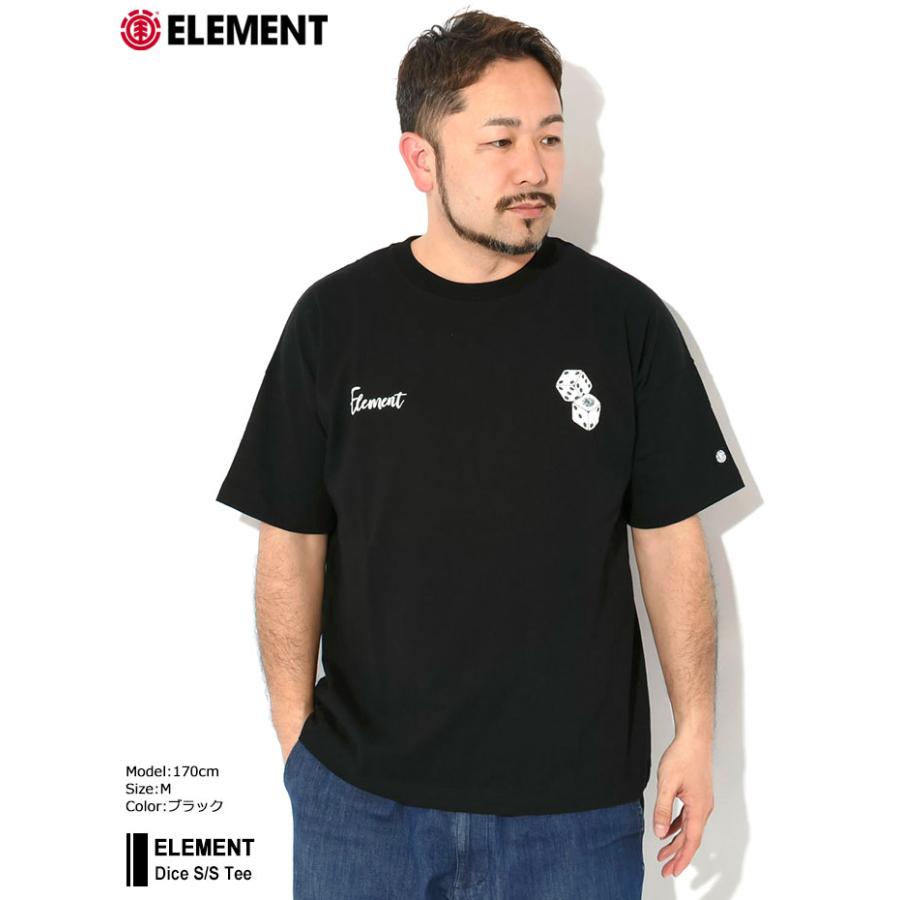 ELEMENT エレメント Tシャツ 半袖 メンズ ダイス ( Dice S/S Tee ビッグシルエット オーバーサイズ カットソー トップス BF021204 )[M便 1/1 ...