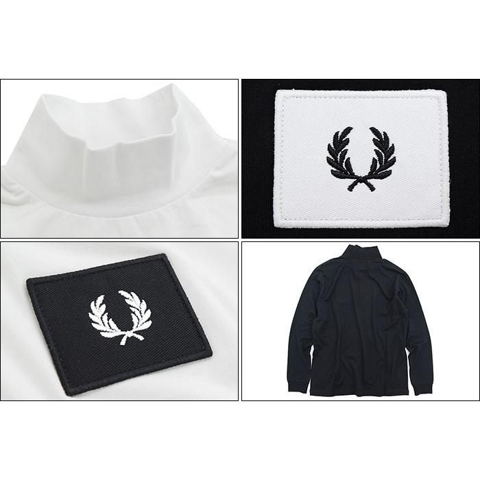 FRED PERRY（フレッドペリー） Tシャツ 長袖 メンズ ハイネック(FREDPERRY F1789 High Neck L/S Tee ...