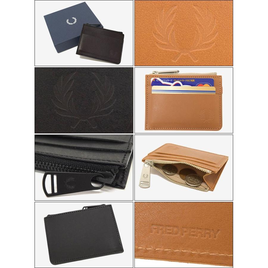 FRED PERRY フレッドペリー カードホルダー メンズ レザー 日本企画(FREDPERRY F19831 Leather Card ...