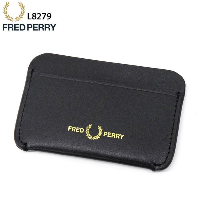 FRED PERRY フレッドペリー カードホルダー メンズ グラフィック レザー ( L8279 Graphic Leather Card ...