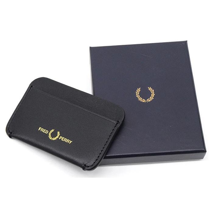FRED PERRY フレッドペリー カードホルダー メンズ グラフィック レザー ( L8279 Graphic Leather Card ...