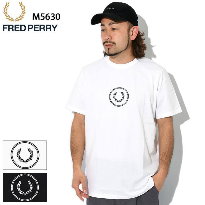 FRED PERRY フレッドペリー Tシャツ 半袖 メンズ サークル ブランディング ( M5630 Circle Branding S/S ...