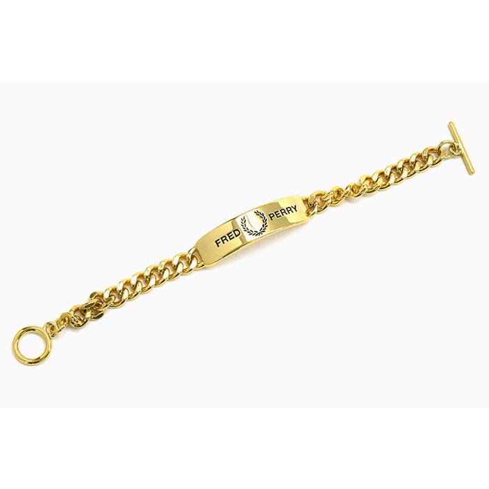 フレッドペリー ブレスレット FRED PERRY フレッドペリー ID ( MS8708 Fred Perry ID Bracelet ...