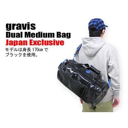 gravis gravis(グラビス) Dual Medium Bag Japan Exclusive バッグ : ice field ...