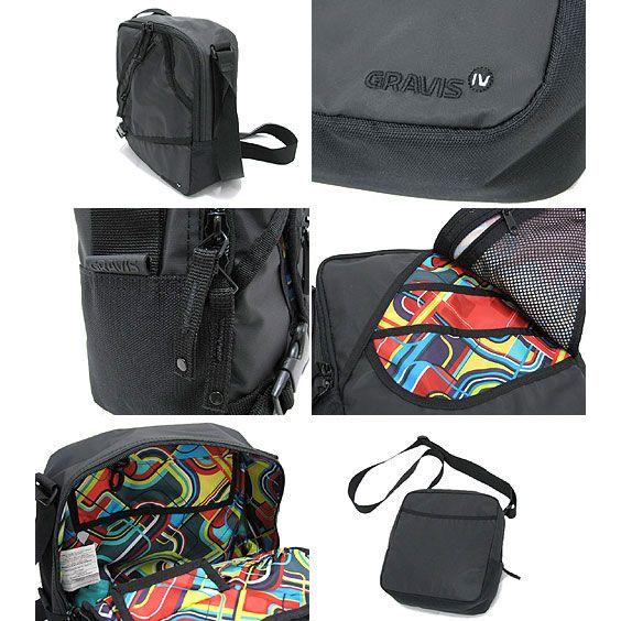 gravis gravis(グラビス) Sidearm Bag Blackout バッグ : ice field - 通販 - Yahoo ...