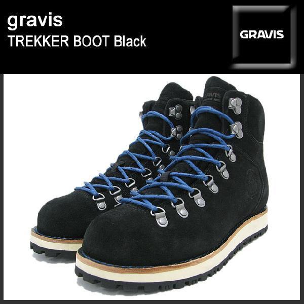gravis グラビス スニーカー トレッカー ブーツ Black メンズ(男性用) (gravis TREKKER BOOT 282280 ...