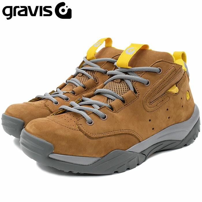 gravis（グラビス） スニーカー メンズ 男性用 ライバル Ginger/Grey(gravis RIVAL Progressive Design ブラウン 靴 シューズ SHOES ...