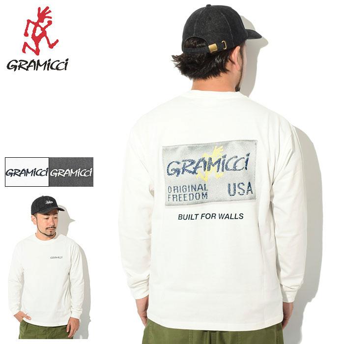 GRAMICCI グラミチ ロンT Tシャツ 長袖 メンズ インサイド タグ (Inside Tag L/S Tee T-SHIRTS 長袖Tシャツ カットソー トップス G2FU-T058 ...