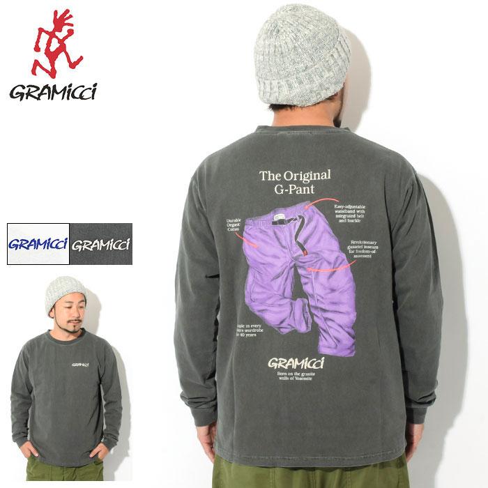 GRAMICCI グラミチ ロンT Tシャツ 長袖 メンズ G パンツ(G-Pant L/S Tee T-SHIRTS 長袖Tシャツ カットソー トップス ユニセックス G2FU-T059 ...