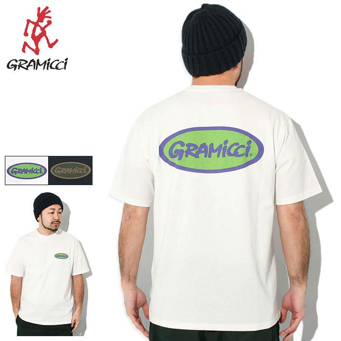 GRAMICCI グラミチ Tシャツ 半袖 メンズ オーバル ( Gramicci Oval S/S Tee T-SHIRTS カットソー トップス G4SU-T077 )[M便 1/1 ...