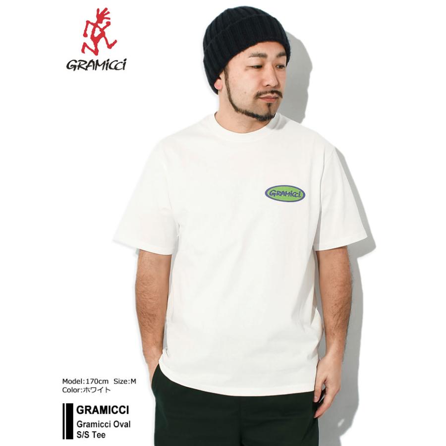 GRAMICCI グラミチ Tシャツ 半袖 メンズ オーバル ( Gramicci Oval S/S Tee T-SHIRTS カットソー トップス G4SU-T077 )[M便 1/1 ...