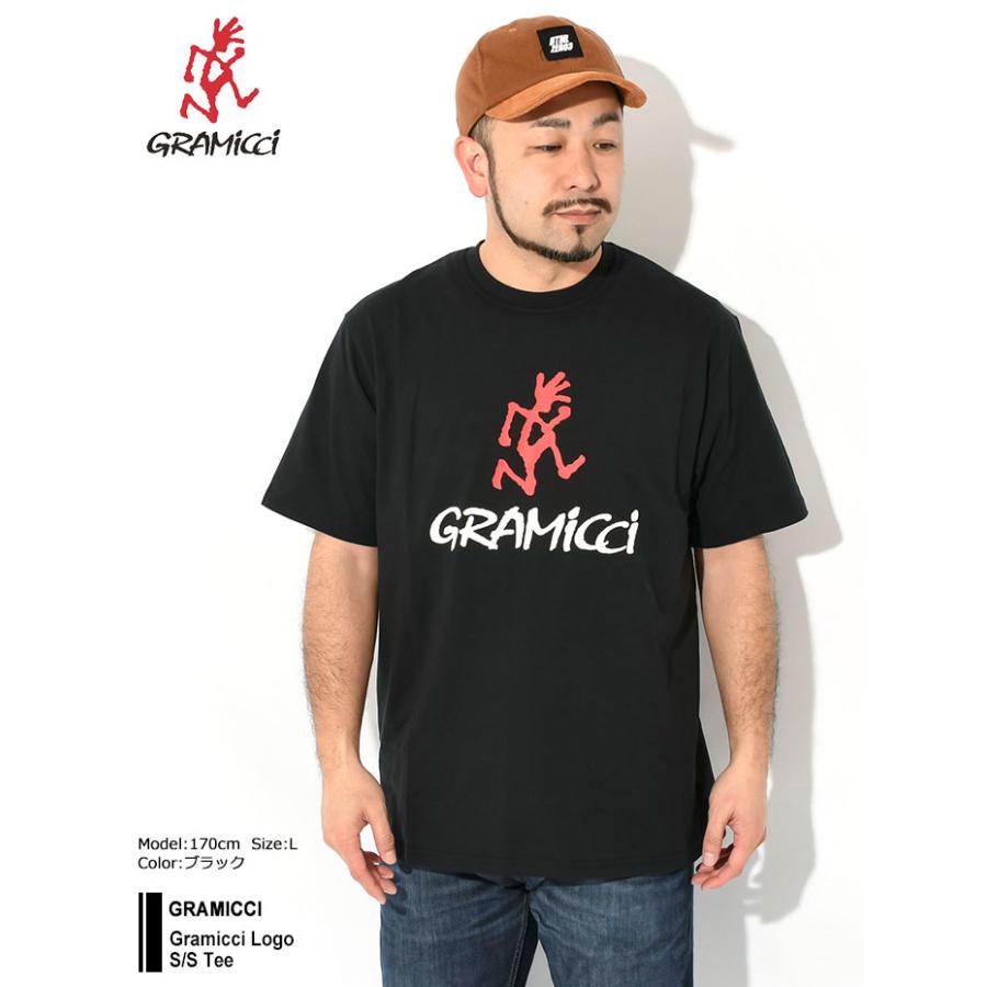 GRAMICCI グラミチ Tシャツ 半袖 メンズ ロゴ ( Gramicci Logo S/S Tee T-SHIRTS カットソー トップス G4SU-T097 )[M便 1/1 ...