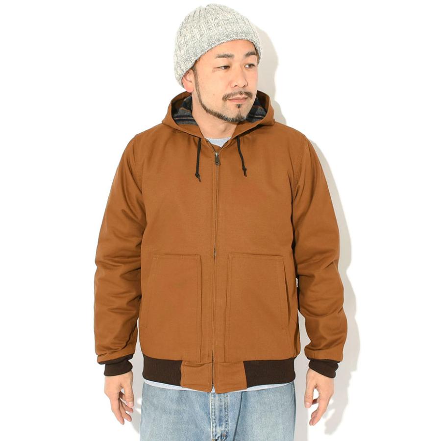 HOUSTON（ヒューストン） ジャケット メンズ ダック ジップ ワーク フーディ ( Duck Zip Work Hoodie JKT ...
