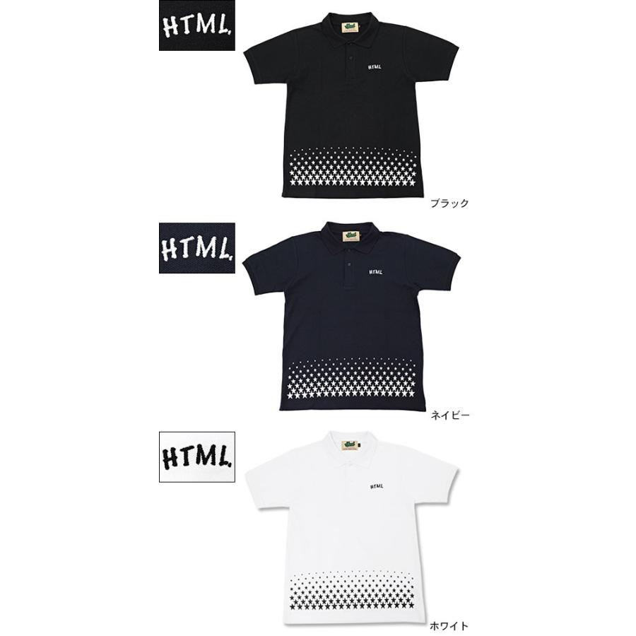 HTML03 エイチティエムエル ゼロスリー HTML ZERO3 ポロシャツ 半袖 メンズ ブライト スター(Bright Star S/S Polo ポロ トップス) : ice ...