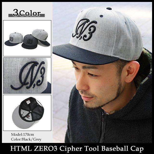 HTML03 エイチティエムエル ゼロスリー HTML ZERO3 サイファー ツール ベースボール キャップ(html zero3 Cipher Tool Baseball Cap ...