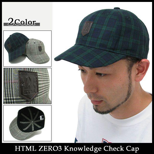 HTML03 エイチティエムエル ゼロスリー HTML ZERO3 ナレッジ チェック キャップ(html zero3 Knowledge Check Cap) : ice field ...