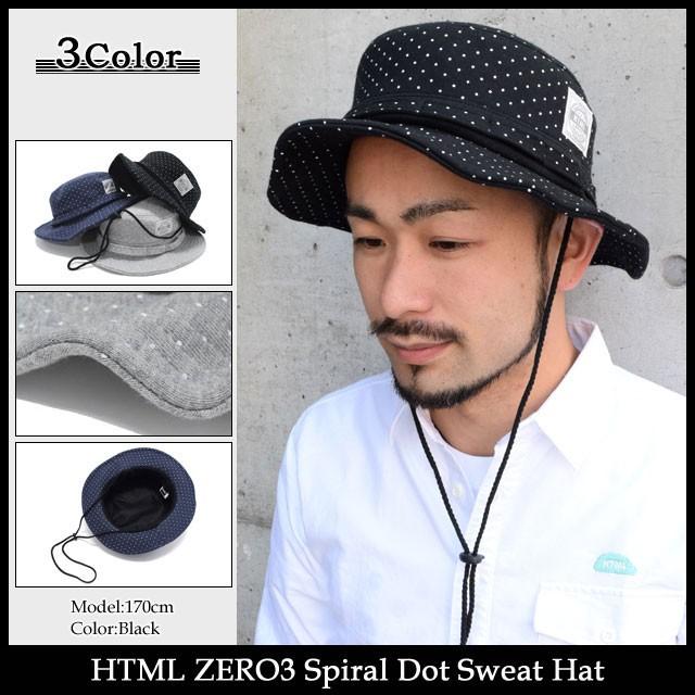 HTML03 エイチティエムエル ゼロスリー HTML ZERO3 スパイラル ドット スウェット ハット(html zero3 Spiral Dot Sweat Hat) : ice ...