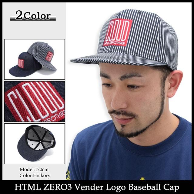 HTML03 エイチティエムエル ゼロスリー HTML ZERO3 ベンダー ロゴ ベースボール キャップ(html zero3 Vender Logo Baseball Cap) : ice ...