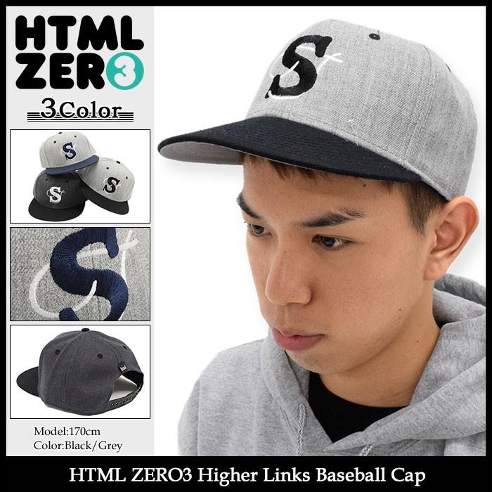 HTML03 エイチティエムエル ゼロスリー HTML ZERO3 キャップ メンズ ハイヤー リンクス ベースボールキャップ(Higher Links Baseball Cap 帽子 ...