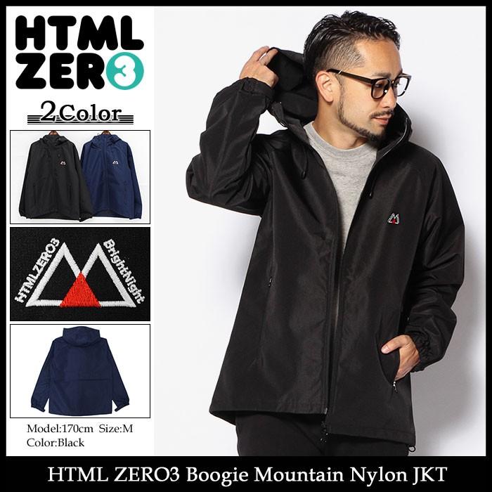 HTML03 エイチティエムエル ゼロスリー HTML ZERO3 ジャケット メンズ ブギー マウンテン ナイロン(Boogie Mountain Nylon JKT アウター) : ice ...