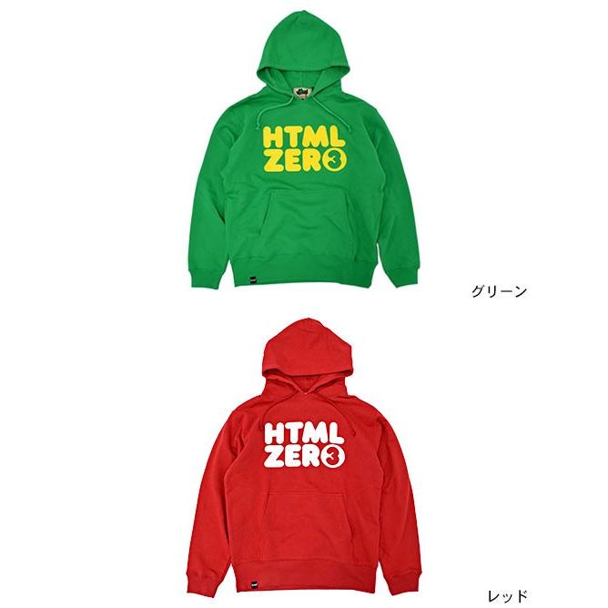 HTML03 エイチティエムエル ゼロスリー HTML ZERO3 プルオーバー パーカー メンズ バンパー ロゴ(Bumper Logo Pullover Hoodie) : ice ...