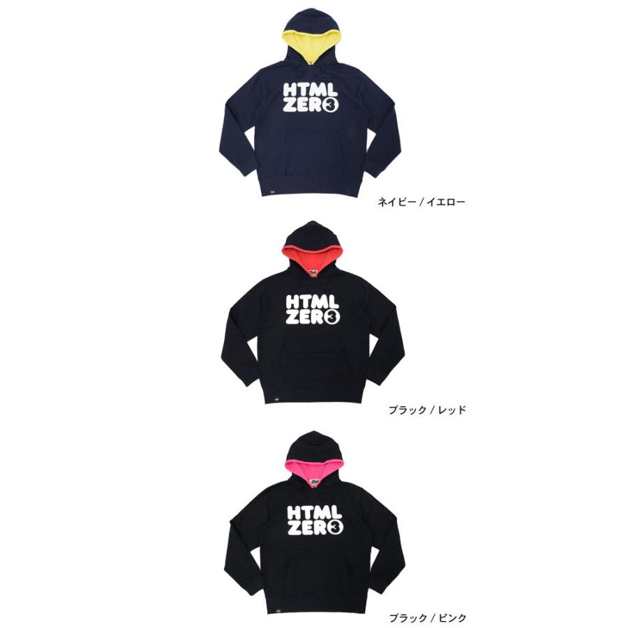 HTML03 エイチティエムエル ゼロスリー HTML ZERO3 プルオーバー パーカー メンズ カラーエイション バンパー(Coloration Bumper Pullover ...
