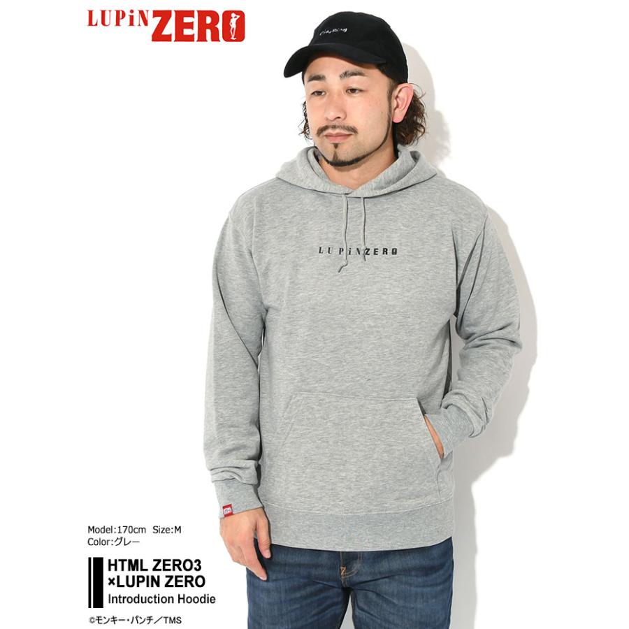 HTML03 エイチティエムエル ゼロスリー パーカー プルオーバー HTML ZERO3 ルパン ゼロ イントロダクション フーディ (HTML-PA184) : ice field ...