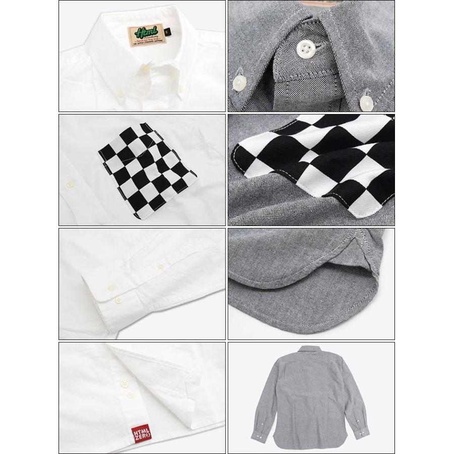 HTML03 エイチティエムエル ゼロスリー シャツ 長袖 HTML ZERO3 メンズ プレイド フィギュア(Plaid Figure L/S Shirt トップス HTML-SHT132 ...